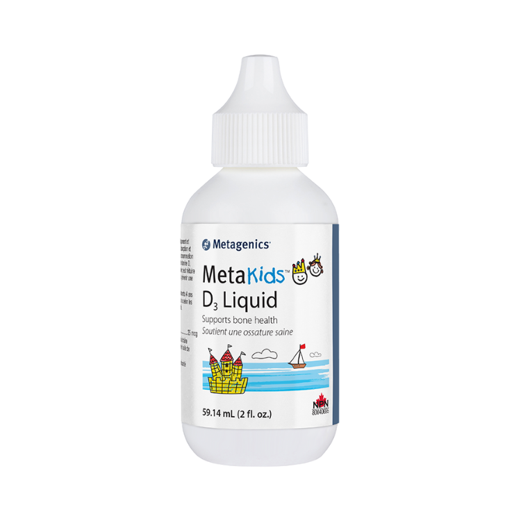 Metagenics MetaKids D3 Liquid – The Organic Compounding Pharmacy