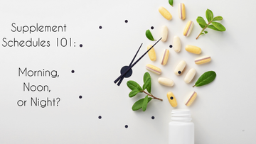 Supplement Schedules 101: Morning, Noon, or Night? – The Organic ...