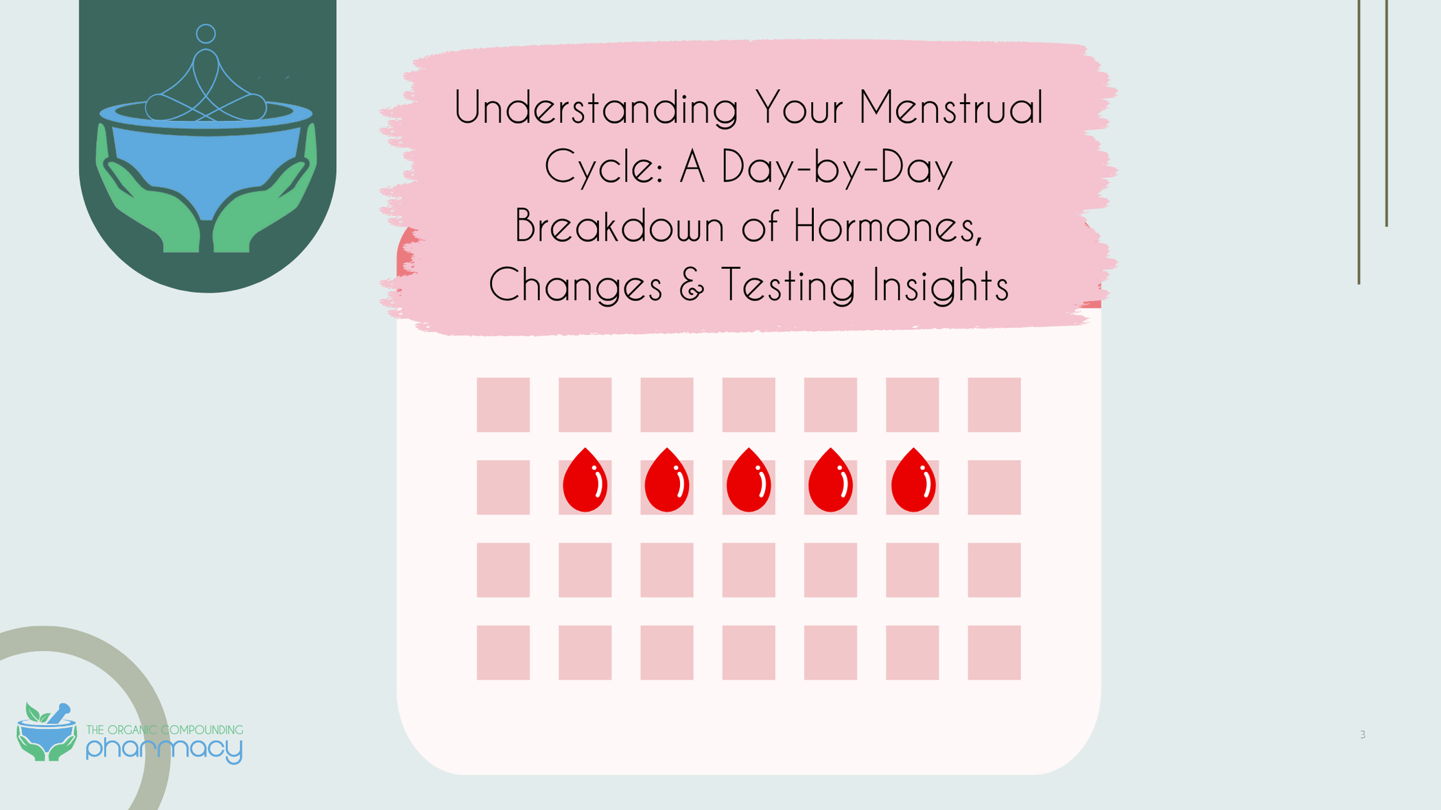 Understanding Your Menstrual Cycle: A Day-by-Day Breakdown of Hormones – The Organic Compounding ...