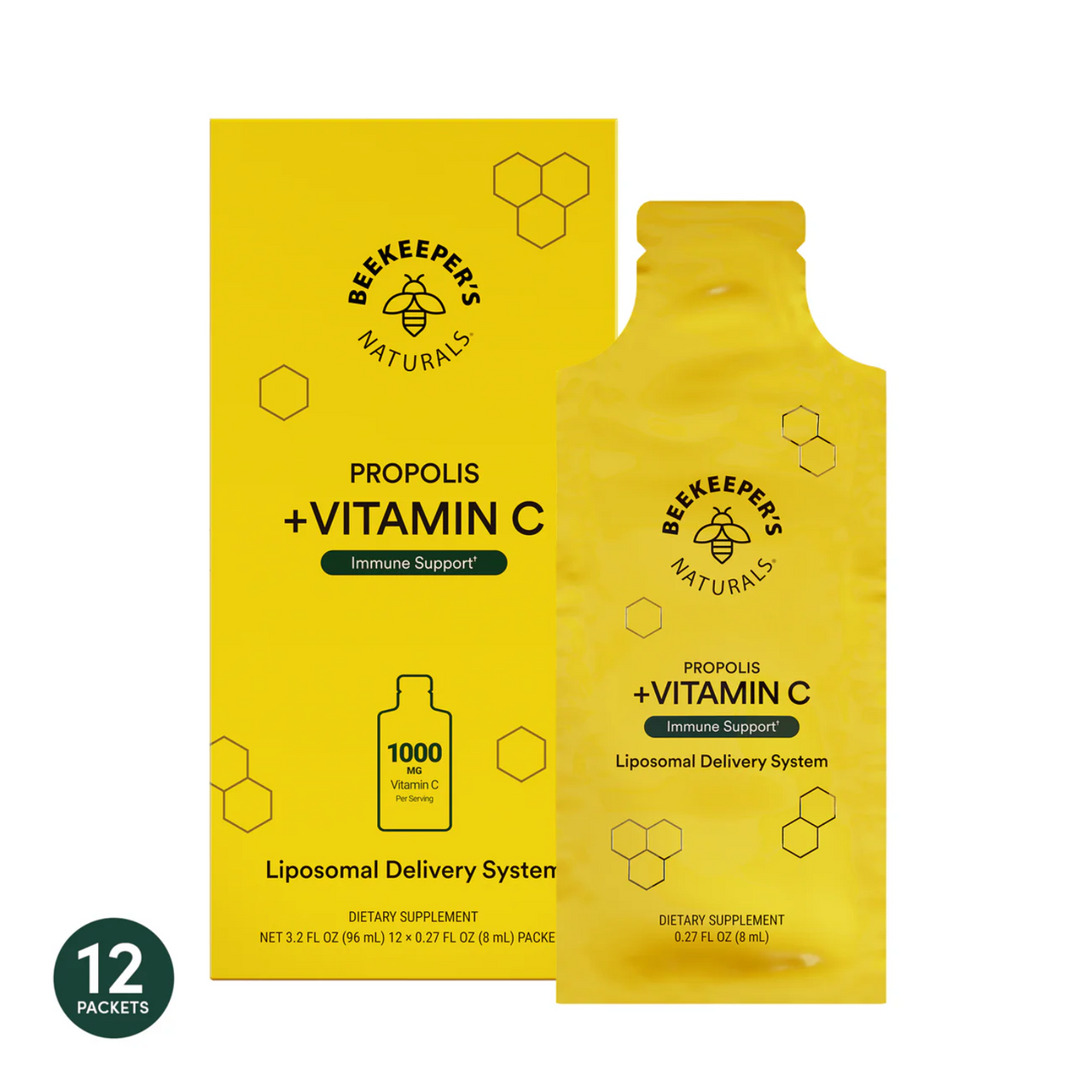 Beekeeper's Naturals Propolis + Vitamin C Liposomal – The Organic Compounding Pharmacy