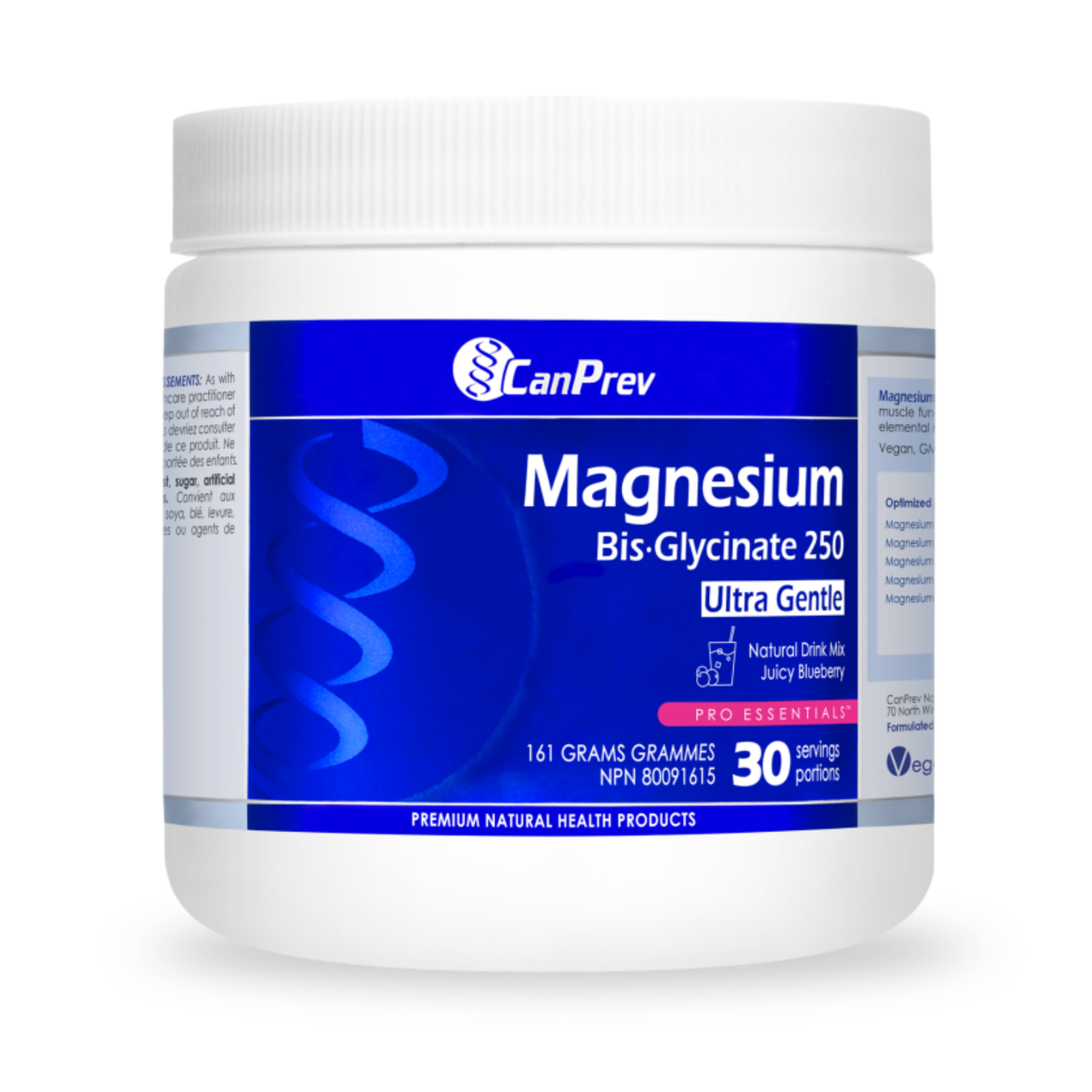 CanPrev Magnesium Bis·Glycinate - Drink Mix - Juicy Blueberry – The ...