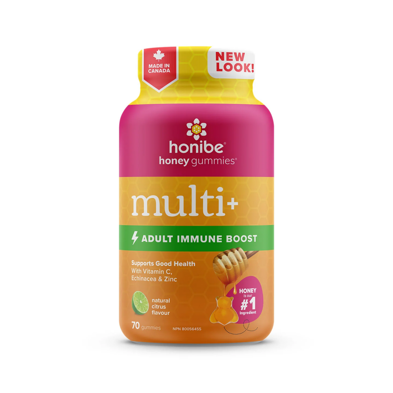 Honibe Honey Gummies Adult Complete Immune Boost – The Organic ...
