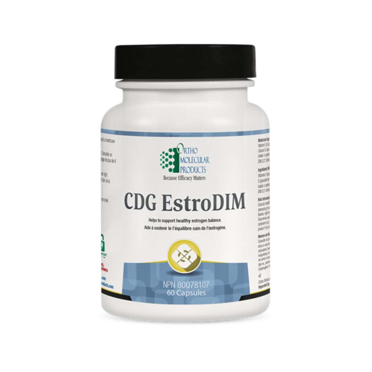 Ortho Molecular Products CDG EstroDIM Professional Estrogen Balance ...
