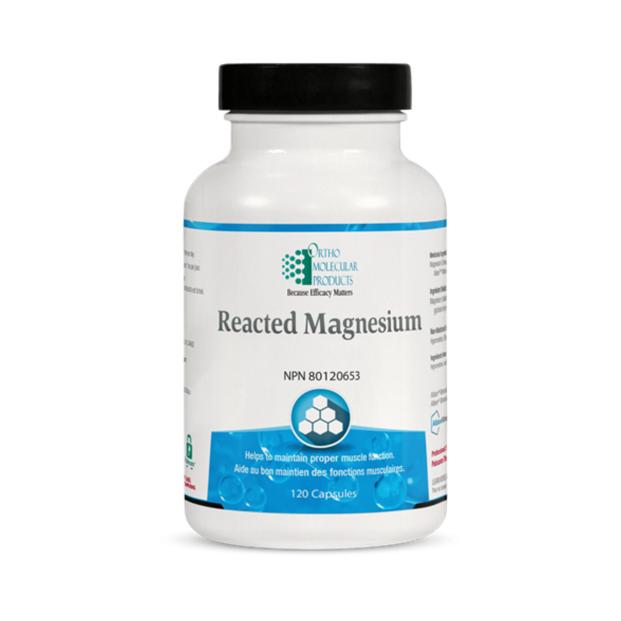 Ortho Molecular Products Reacted Magnesium Capsules Professional ...