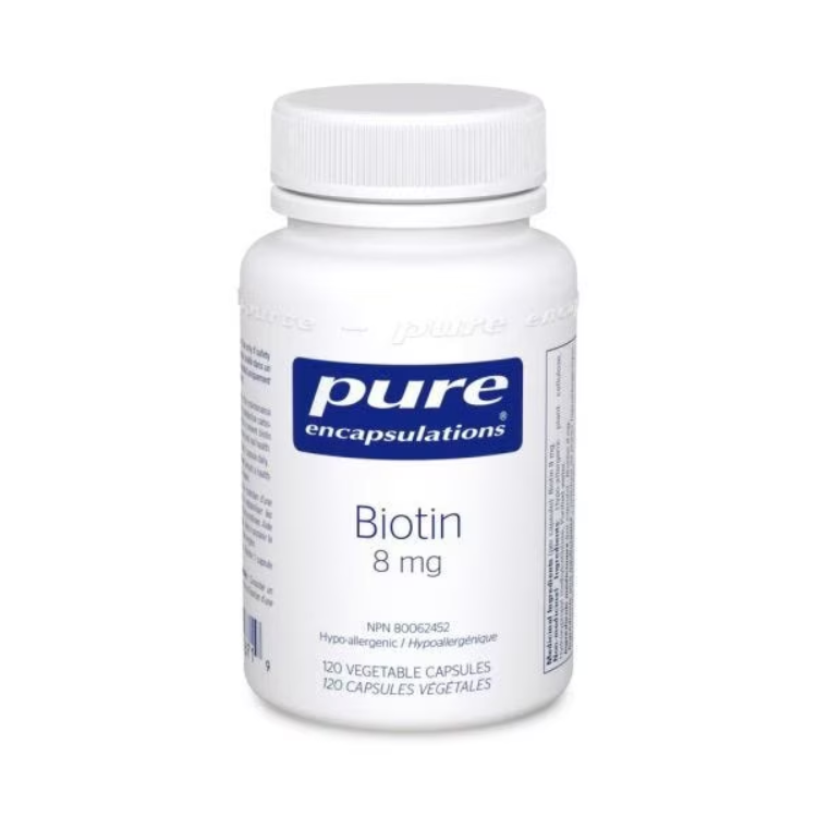 Pure Encapsulations Biotin 8 mg – The Organic Compounding Pharmacy
